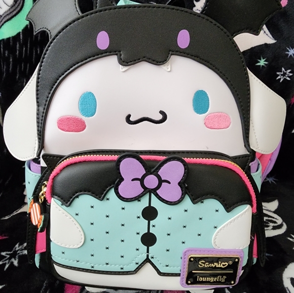 Loungefly | Bags | Loungefly Hello Kitty Cinnamoroll As A Bat Backpack ...